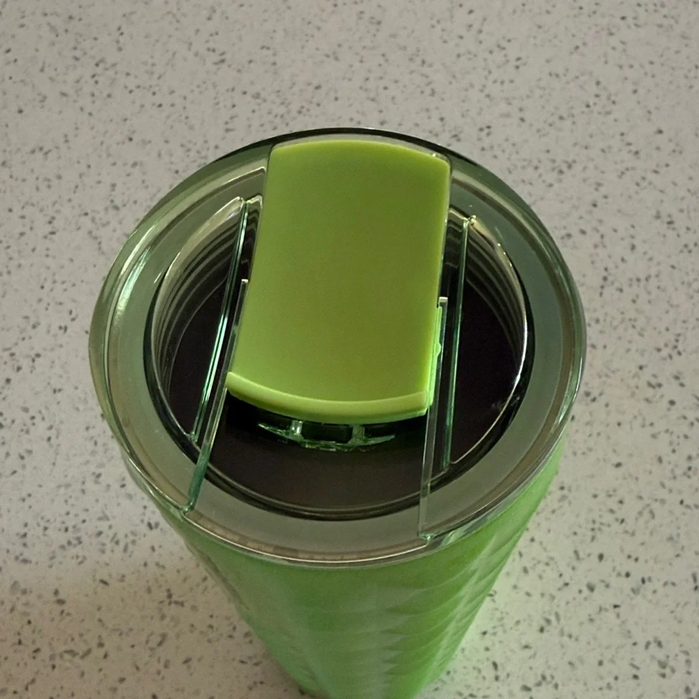 Starbucks | Kitchen | Starbucks Lime Green Textured Tumbler | Poshmark